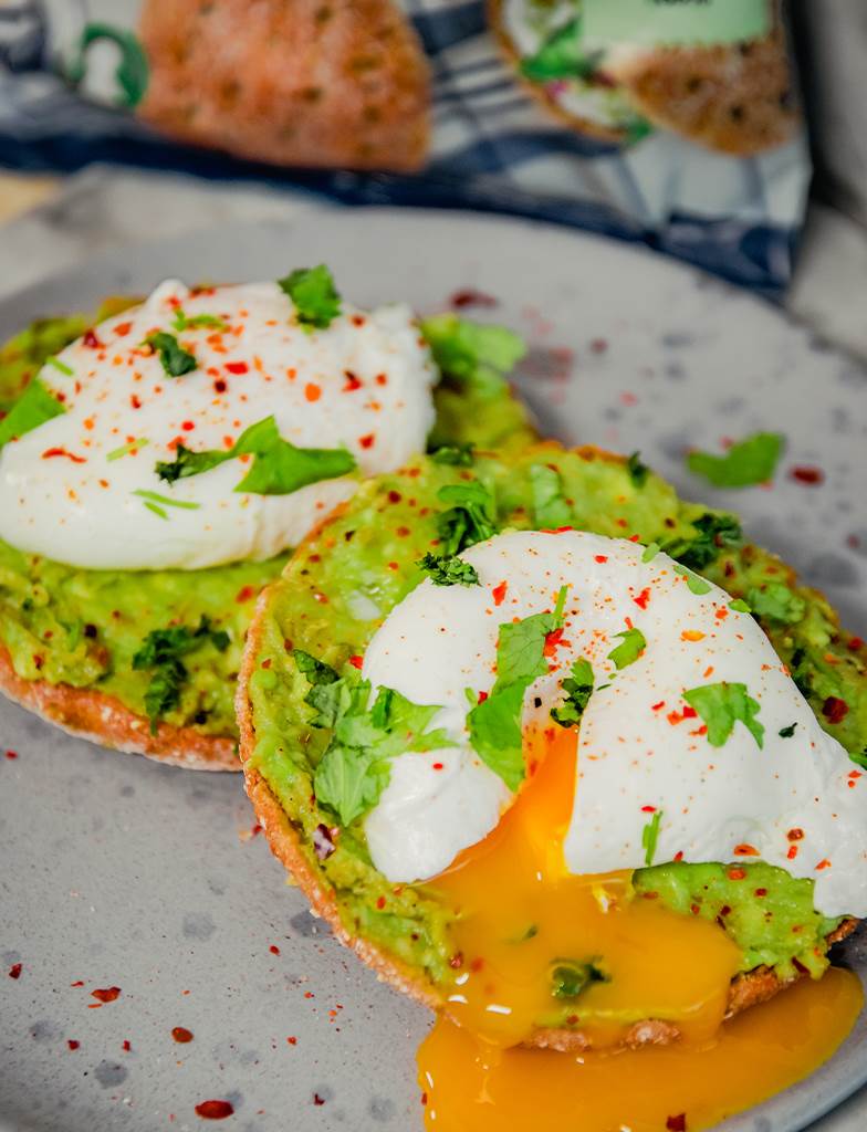 Avokadotoast med posjert egg | Hatting
